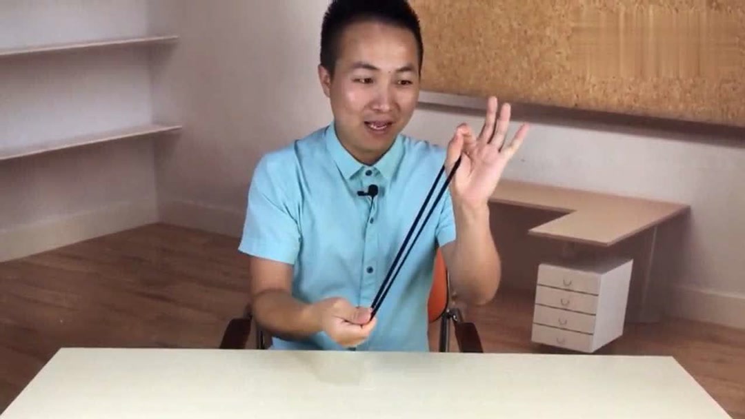 食指不能松开,怎么样才能让绳子穿越大拇指教学后我服了