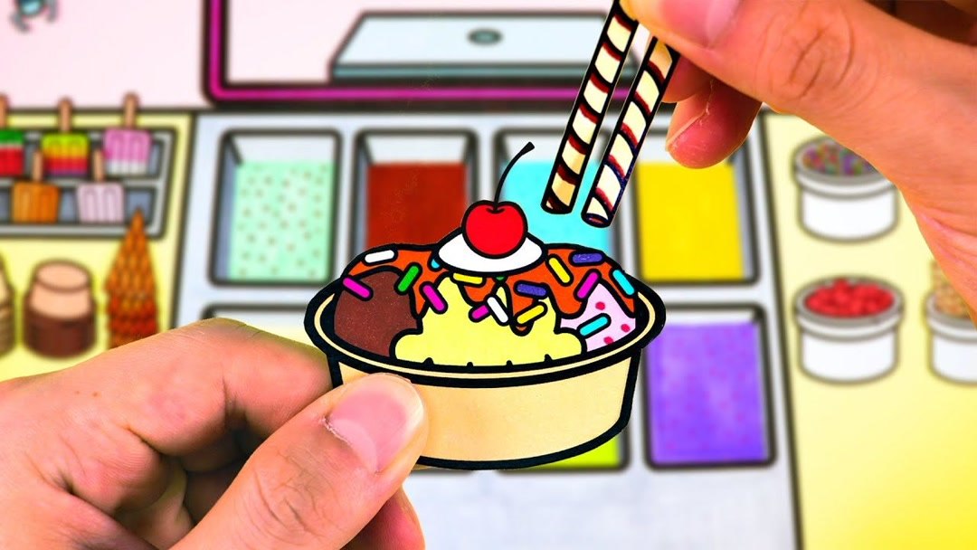 创意定格动画:制作各种口味冰淇淋,你喜欢什么口味的呢?