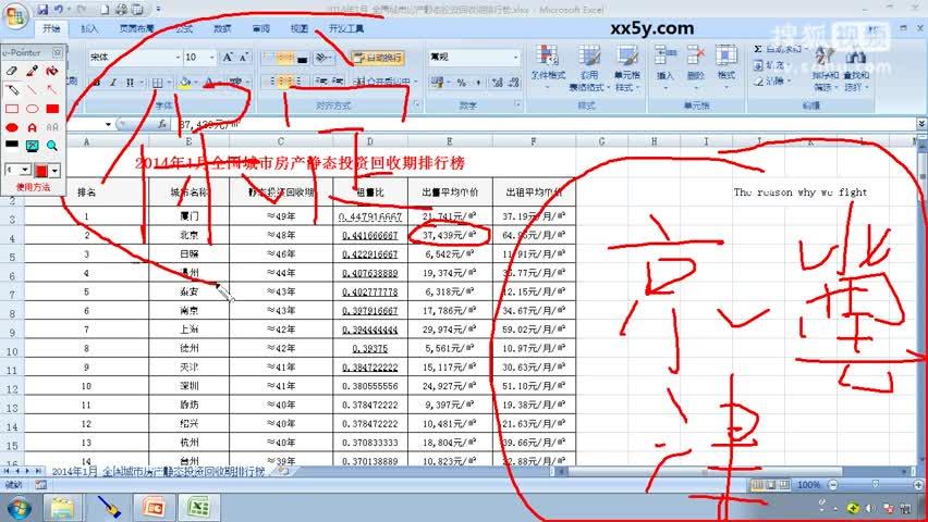 excel表格制作教程6.字体与对齐方式