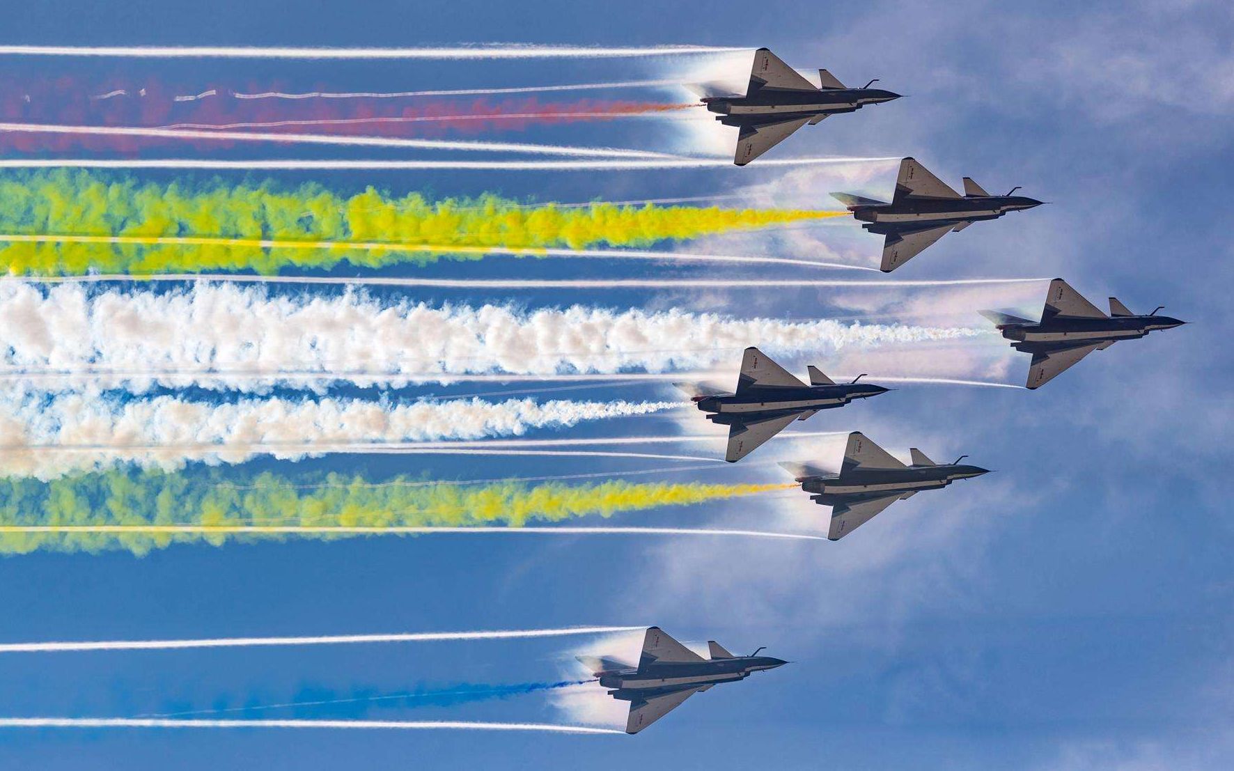 2018珠海航展空中表演-八一飞行表演队