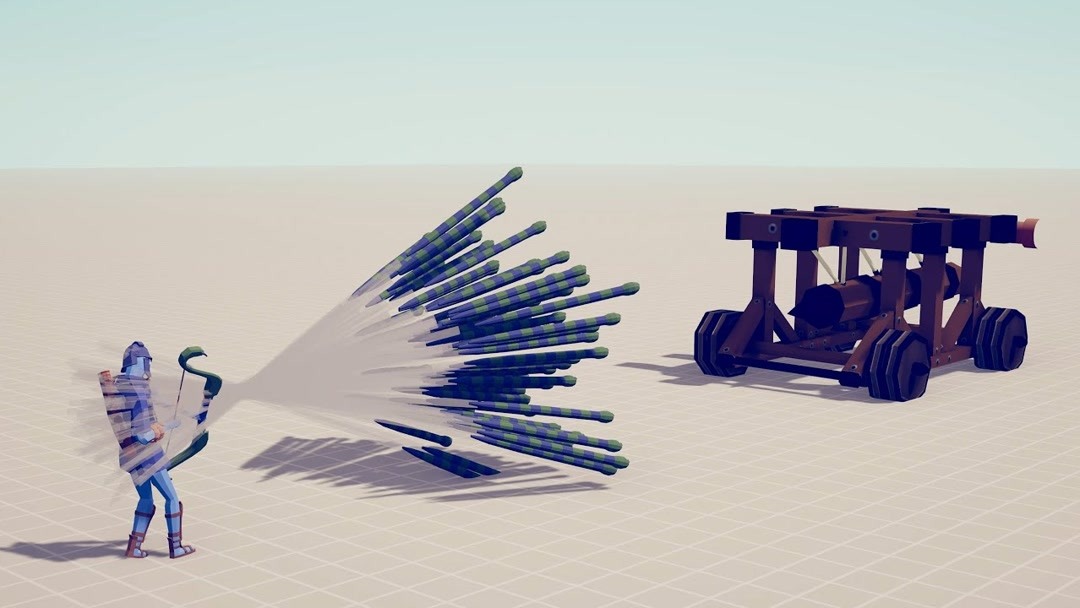 全面战争模拟器:【机械攻城车】VS所有【神之兵种】