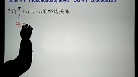 三角函数的诱导公式