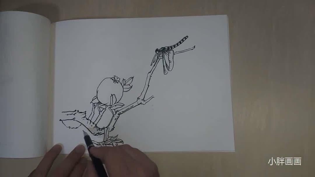 两分钟学会线描画——简单易学