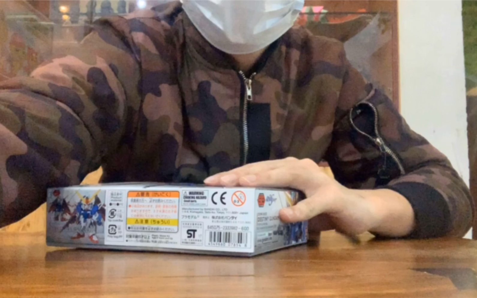 第一次模型拼装-SD命运敢达