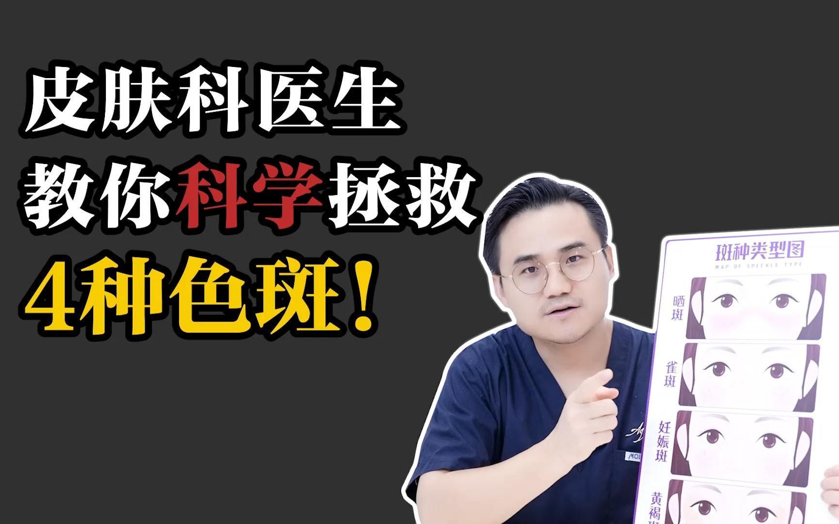 关于长斑那些事儿(一)皮肤科医生教你科学拯救4种色斑!晒斑 雀斑 黄...