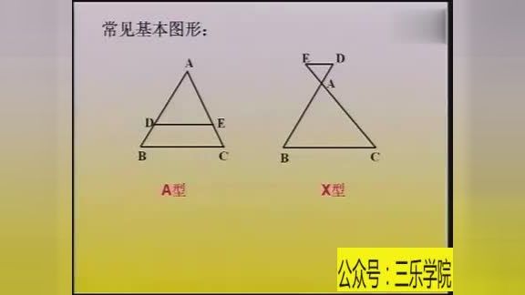 《相似三角形的性质与应用》中考数学复习课唐黎