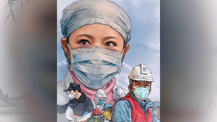 致敬新冠抗疫中的每一位医务工作者和每一位捐献和宅在家的人!