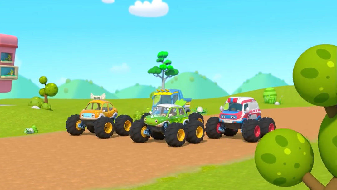 宝宝巴士 汽车小医生 | 最新学颜色童谣 |卡通 | 动画 | 儿童动漫