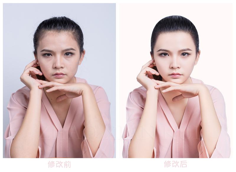 PS实用技能:人像精修之如何快速进行人像磨皮