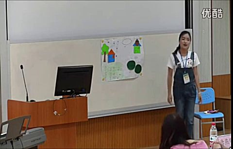 学前三组幼儿大班语言活动课例《听雨》散文 说课及模拟教学【韦...