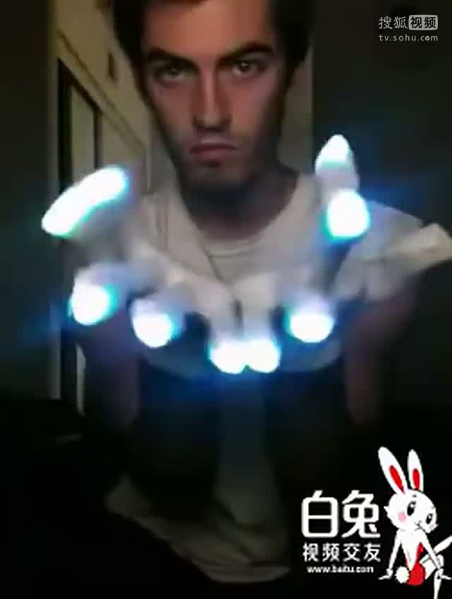 手指上的唯美艺术表演!