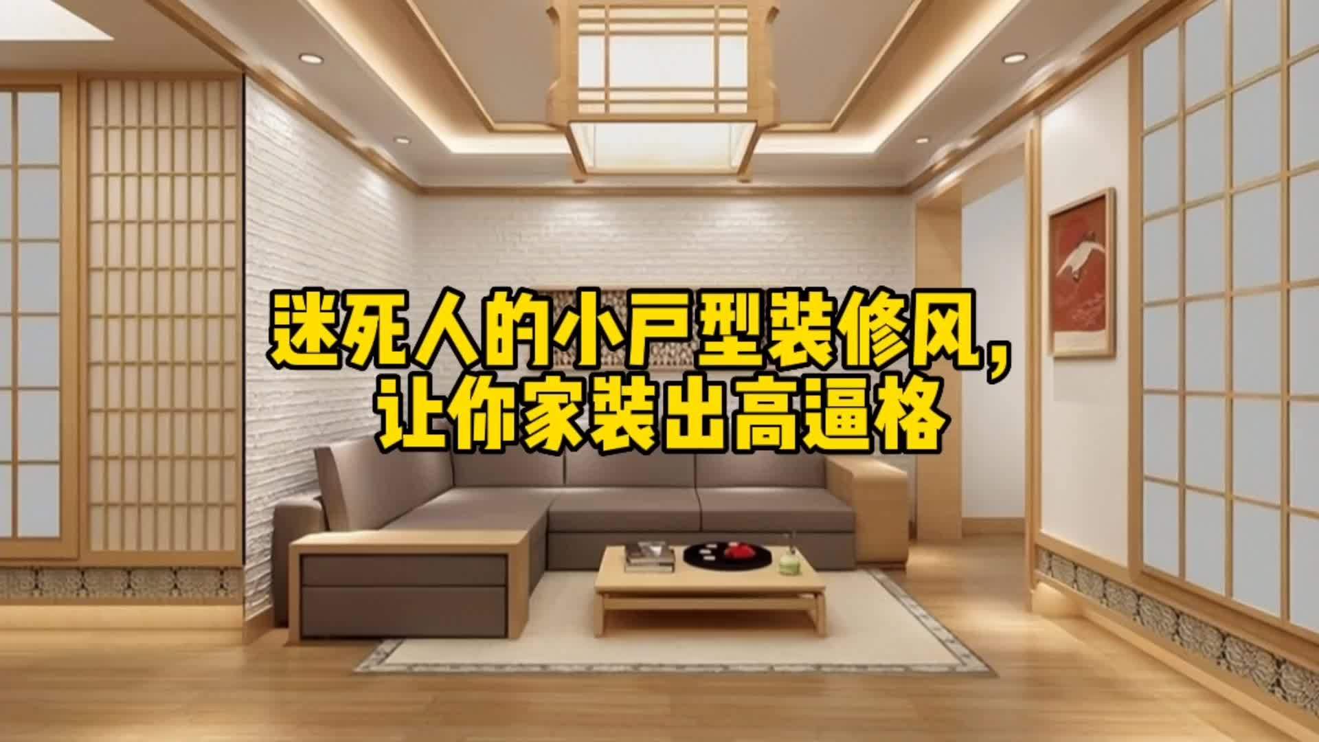 谁说小户型没特色,这5个迷人小户型装修风格,让你家颜值飙升