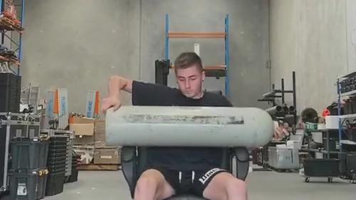 没想到氧气管还能这样操作,我都替你心惊胆战的,好怕你会飞上天