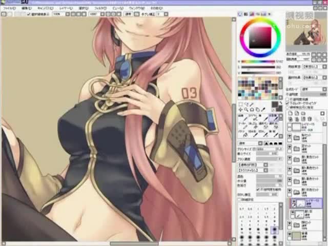 水彩教程数码绘画教学 (4)