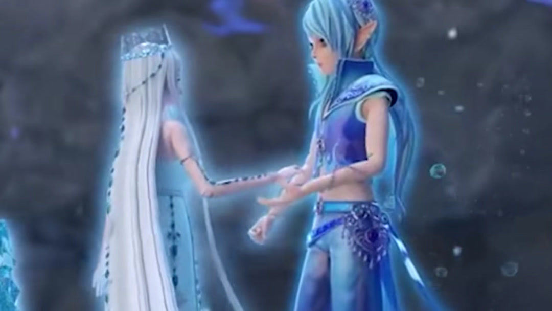 冰公主想哥哥了 可是水王子还没有原谅她 叶罗丽精灵梦游戏