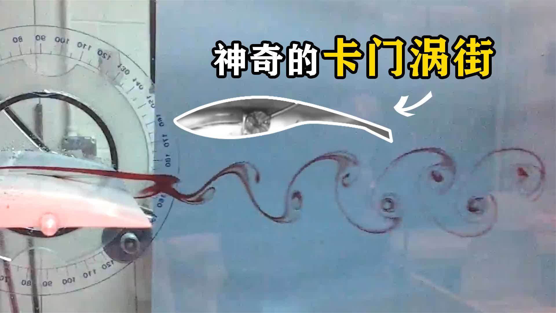 什么是"卡门涡街"?死去的鱼还能逆流而上,这是什么原理?