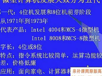 吉林大学 微机原理及应用 64讲 视频教程01讲