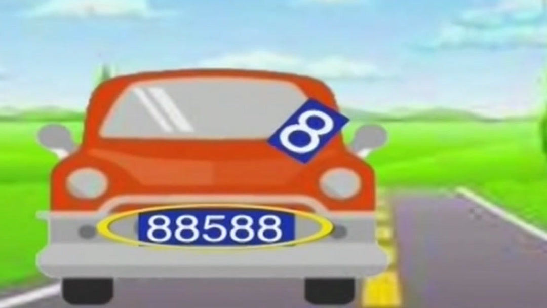 全是字母的车牌!为了拍小视频,这些人的脑洞大开!