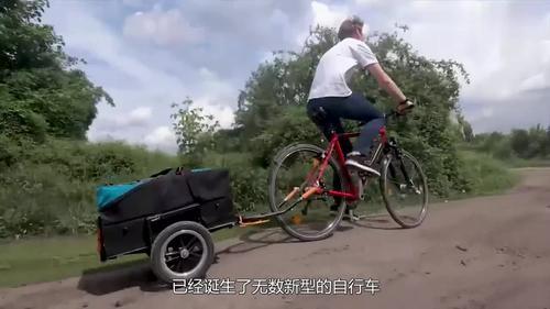这款全尺寸折叠自行车,车轮能拆成3段,折叠后只有行李箱大小!