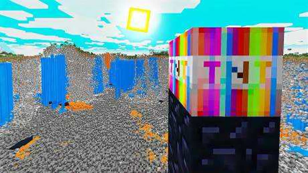 我的世界超级核弹枪模组,这破坏威力看的阿魔都喊爆音了