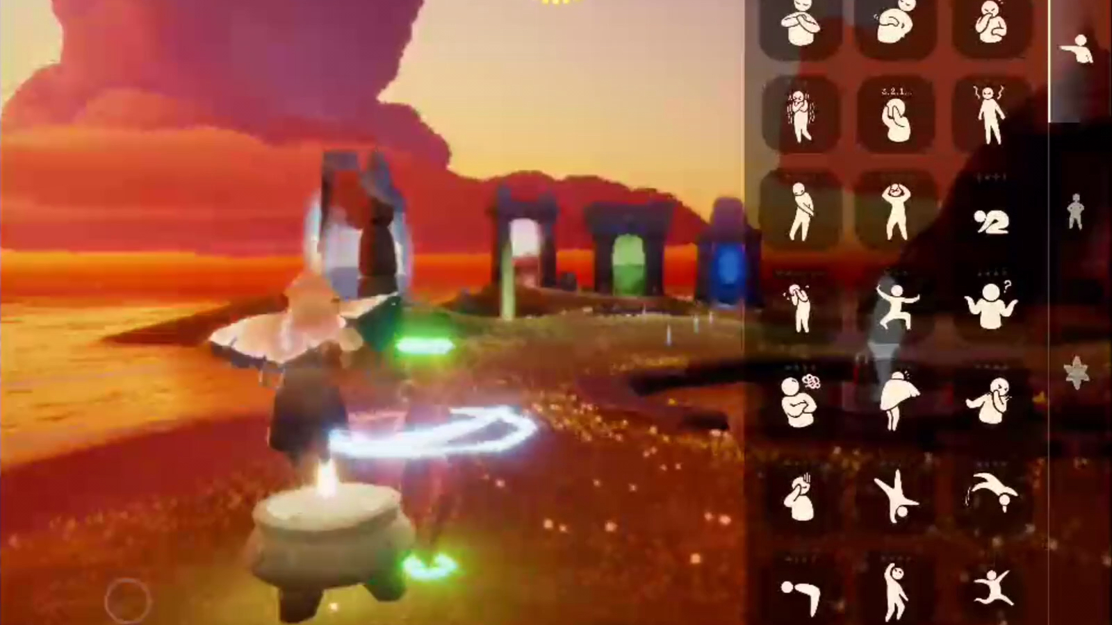 删光遇有一个月了,没想到还能遇见sb太晦气了,气得我连夜上模拟器跨...