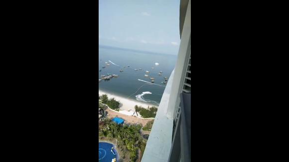 惠州巽寮湾旅游风景、岀海、海捕
