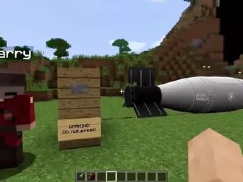 我的世界minecradr 核弹mod(itsjerryandharry)