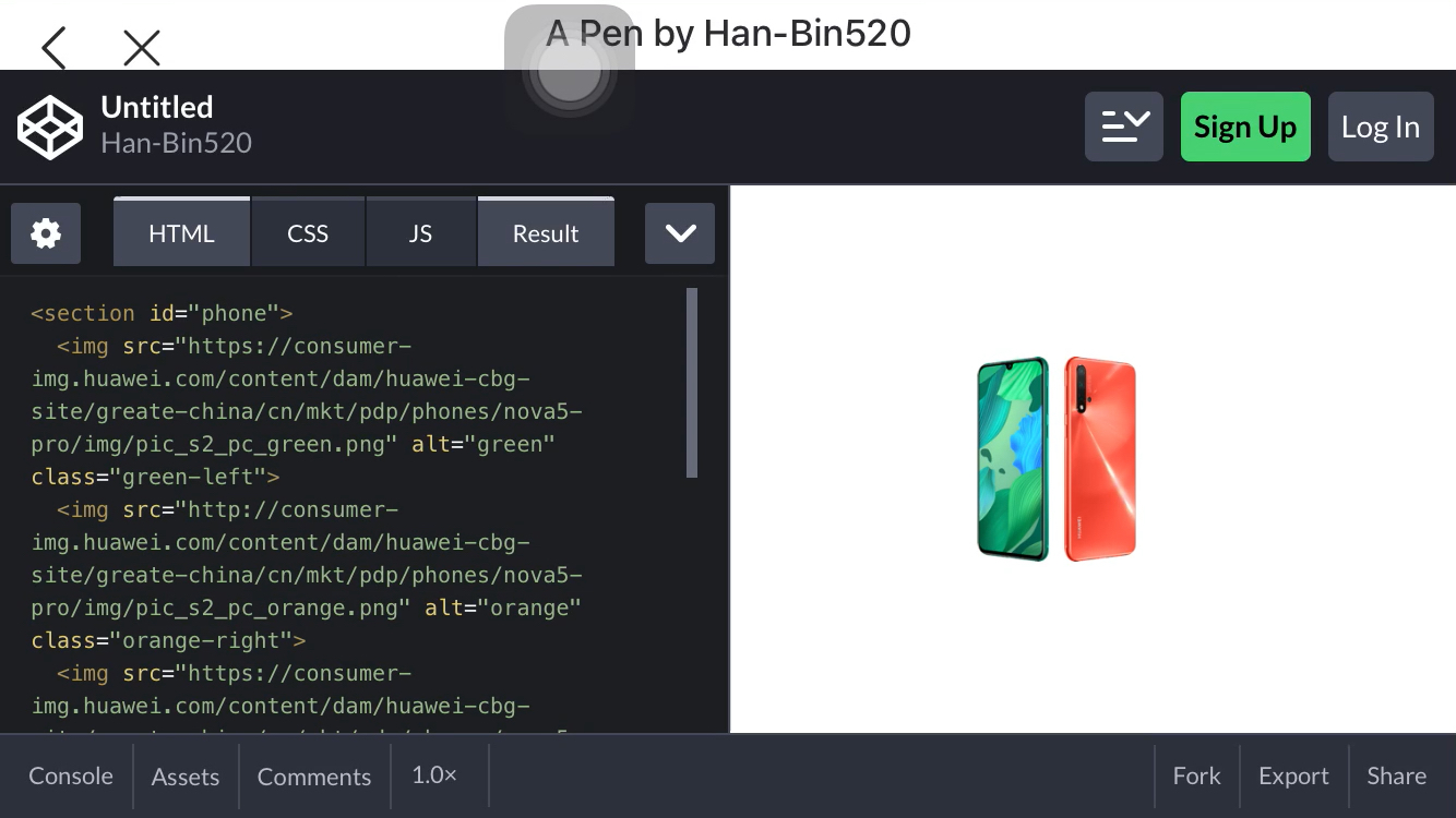 原生js实现scroll动画效果