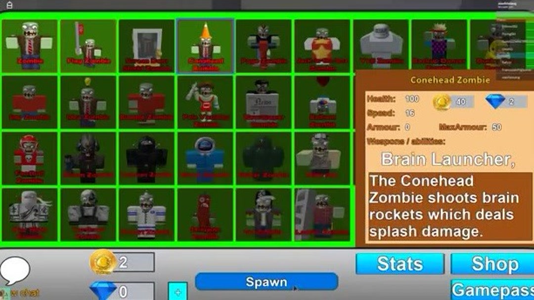 [Roblox植物大战僵尸]花园战争模拟器!