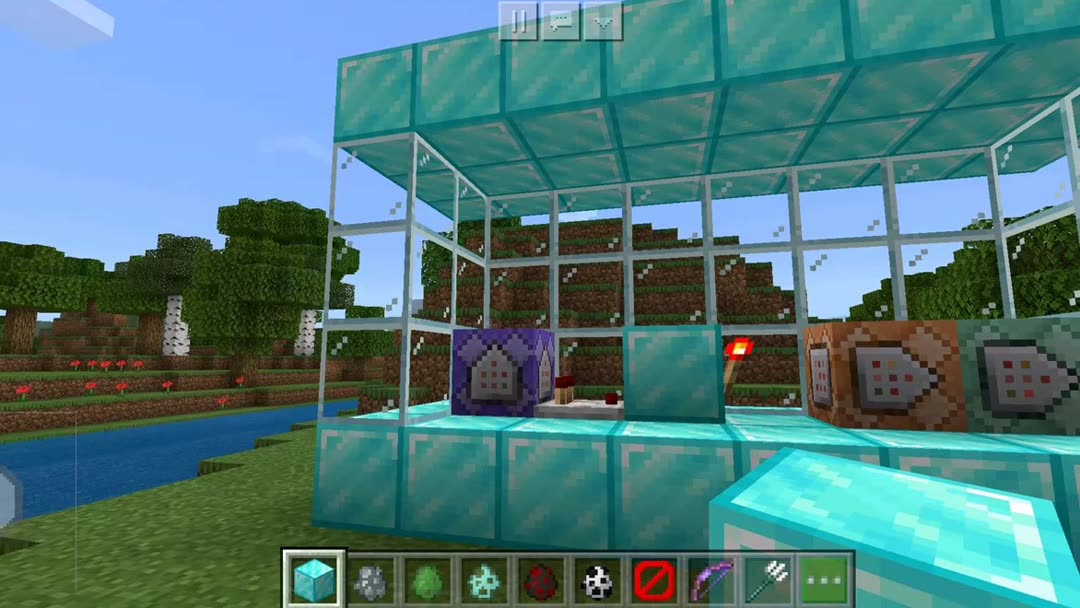 我的世界红石指令小教程 02:闪电箭做法!