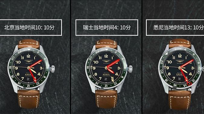 浪琴这款多时区腕表怎么调?一个视频告诉你