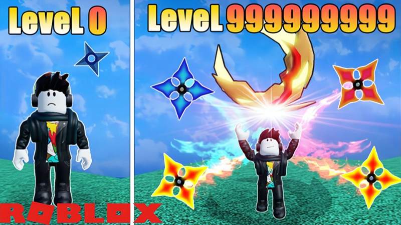 Roblox罗布乐思阿火解说724期:忍者飞镖模拟器