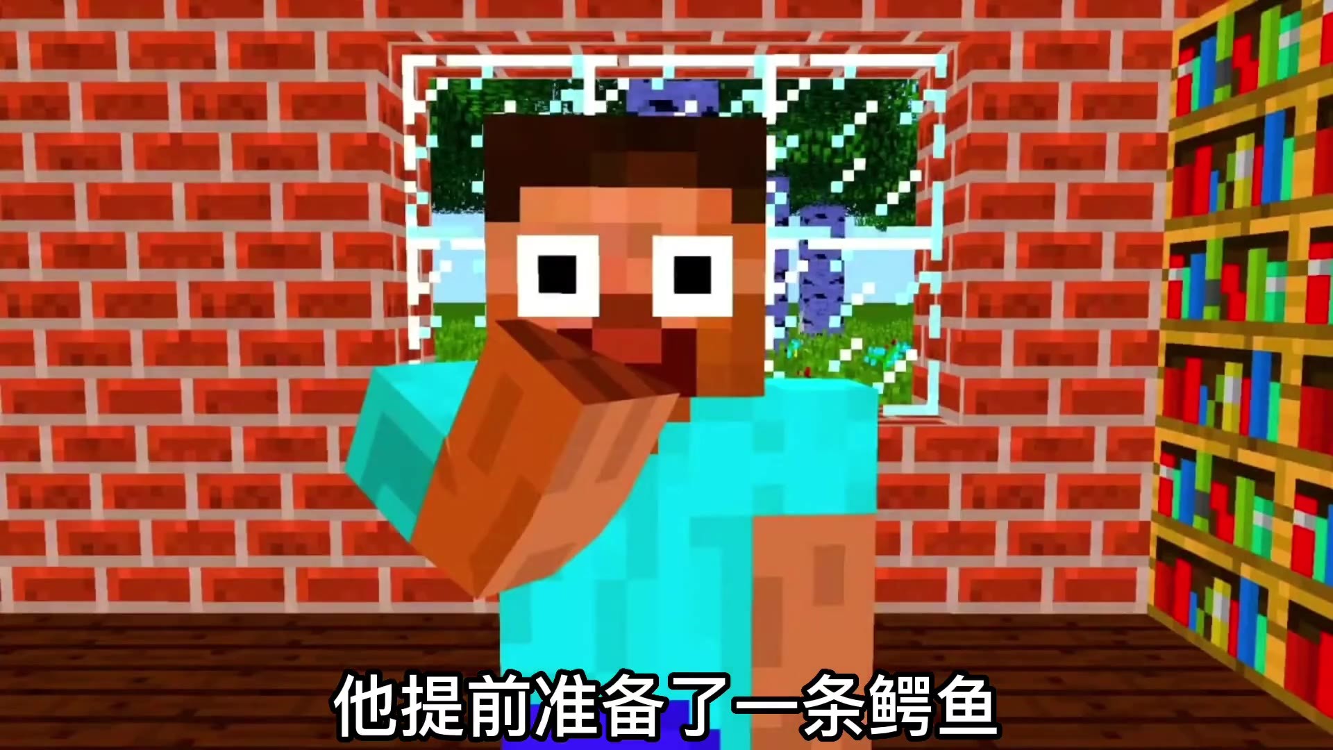 我的世界:还是猪灵的表演更刺激!