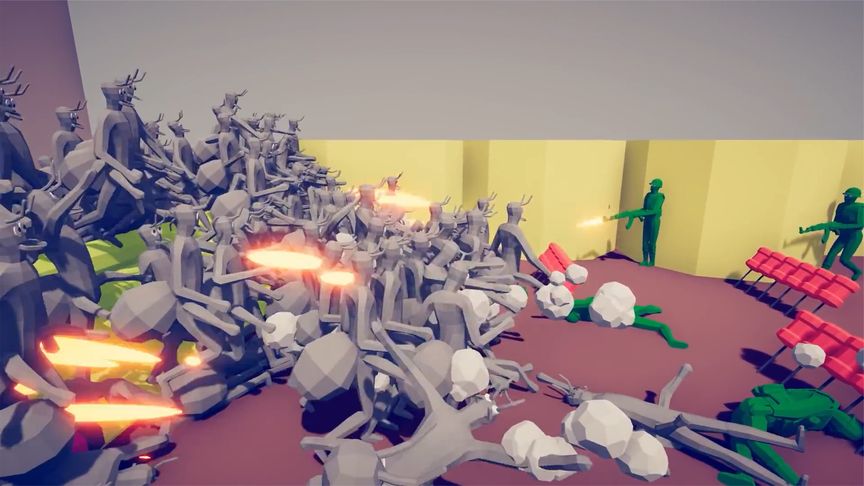 全面战争模拟器:书桌战争,昆虫大军对战玩具兵人