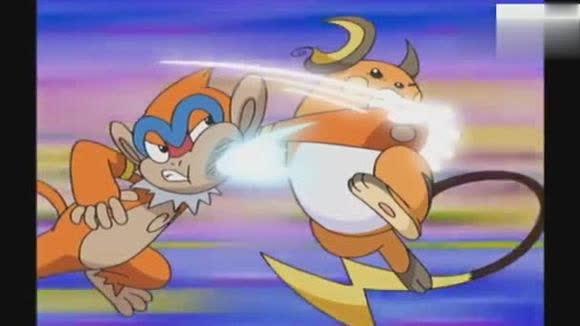 小智的雷丘对战猛火猴,难道是皮卡丘进化了