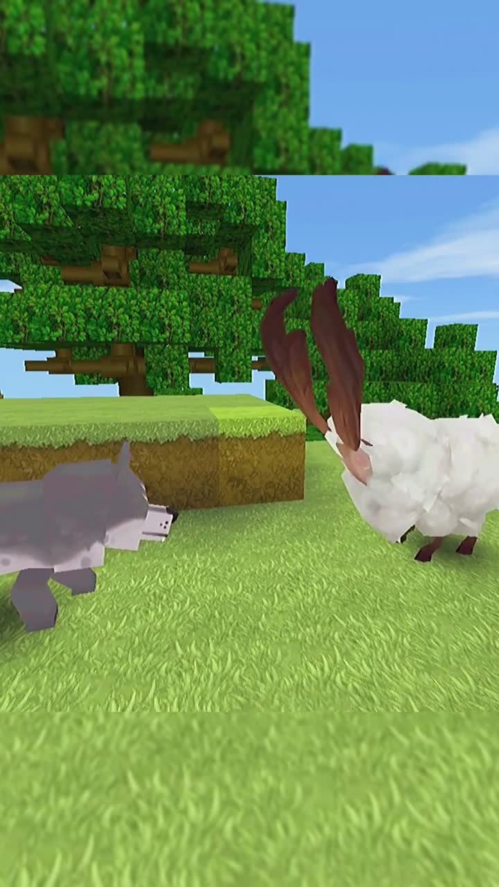 迷你新世界,这只羊好可爱