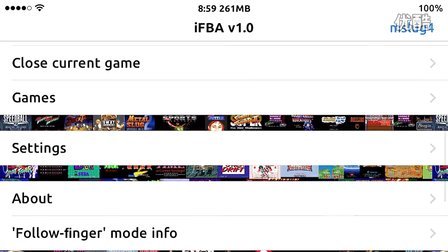 iPhone 街机模拟器测试
