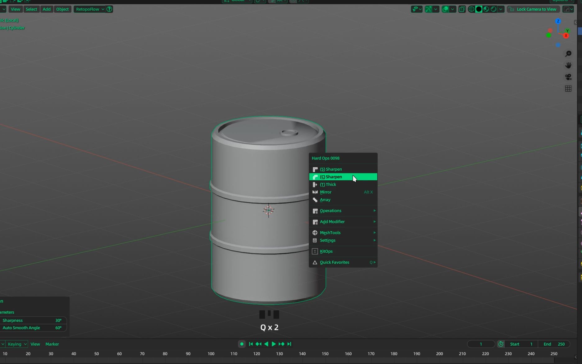 Blender新手建模01