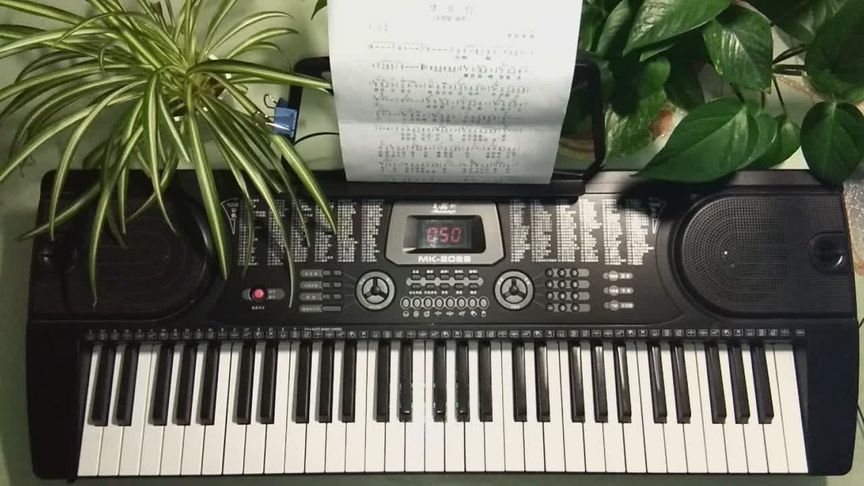 电子琴键盘基础 轻松掌握1-5-8度音分解和弦电子鼓学弹《梦驼铃》