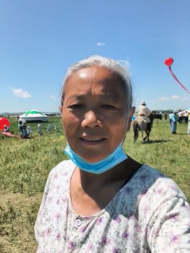 那达慕现场网络不…#我在家乡拍草原#那达慕