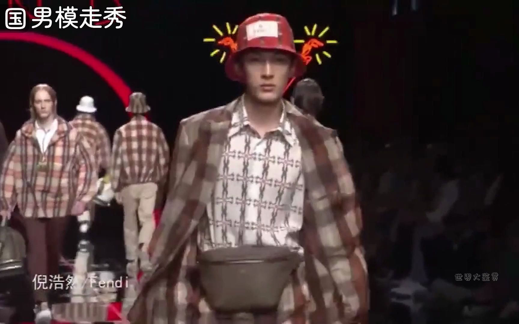 不同国家的男模走秀,德国走秀步伐真带劲,印度走秀与众不同