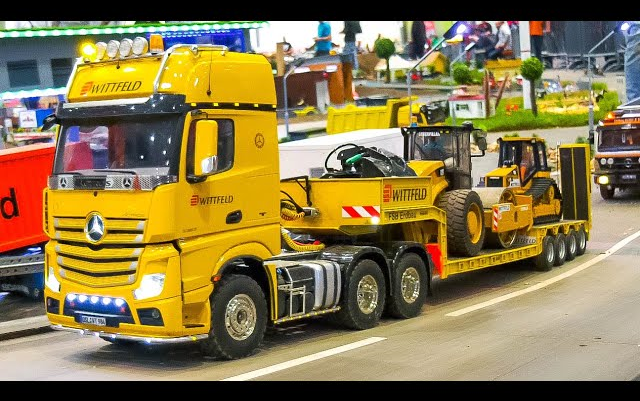 【RC】RC 模型卡车、RC VOLVO A40G 自卸车 6x6、RC HITACHI ...
