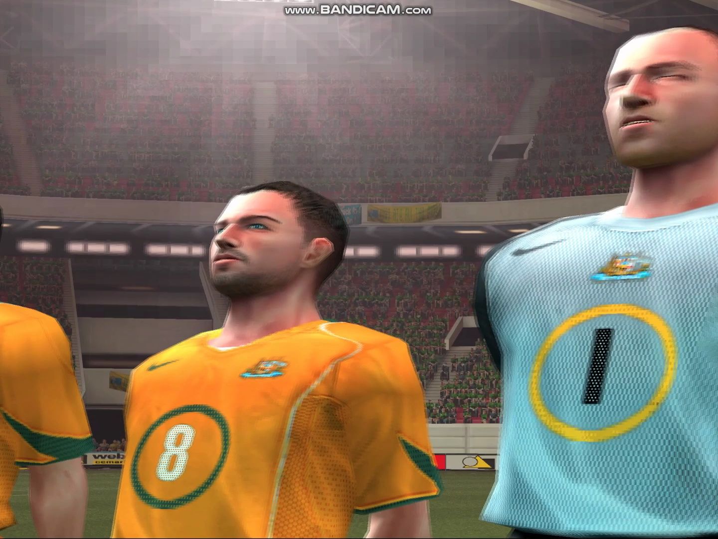 PS2模拟器实况足球8-澳大利亚VS阿森纳:同人同队同日同场,从1比2到...