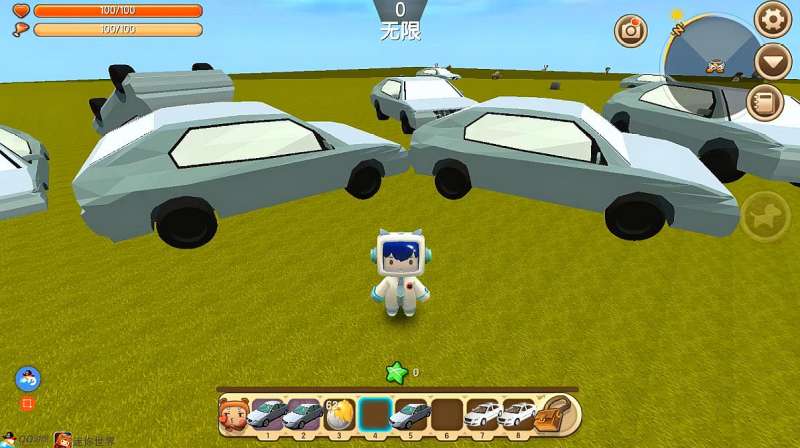 迷你世界:带你体验新“汽车系统”以后能在游戏里开车了,好神奇