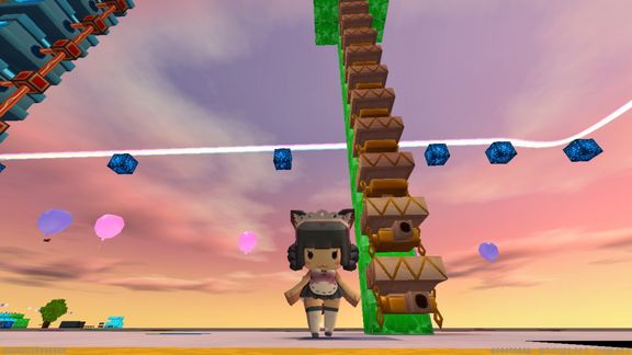 迷你世界琉璃酱:琉璃酱制作漏斗梯