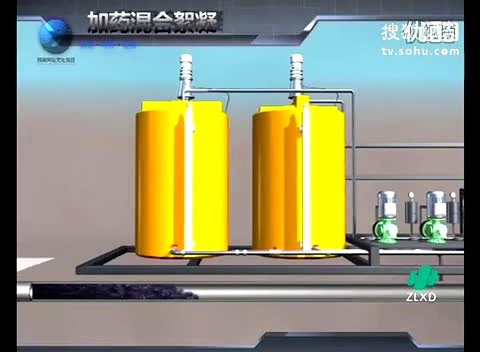 矿山水处理系统动画宣传片