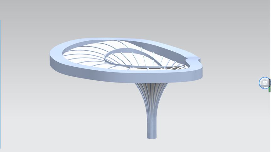 UG设计教程 创意建模 凉亭设计