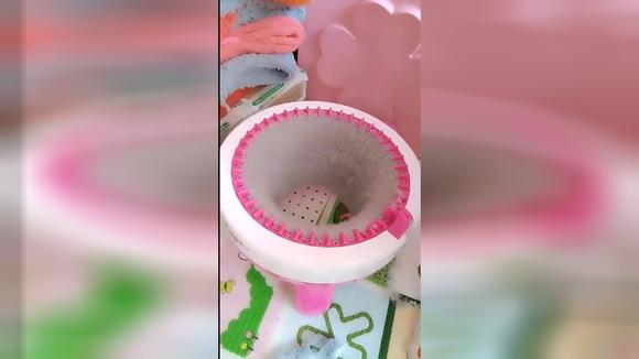 织围巾神器,分分钟织出一条来
