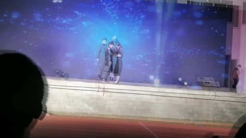 #校园生活 #迎新晚会 #校园 #演出现场 大四,最后一次登台