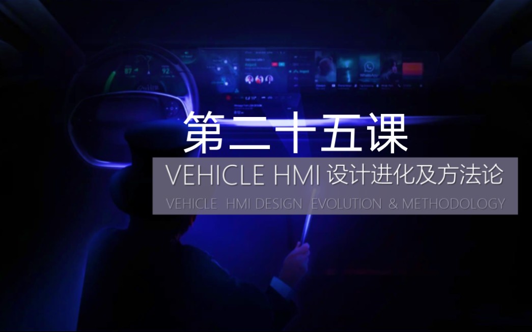 汽车HMI设计进化&方法论_第25课_交互设计基础01